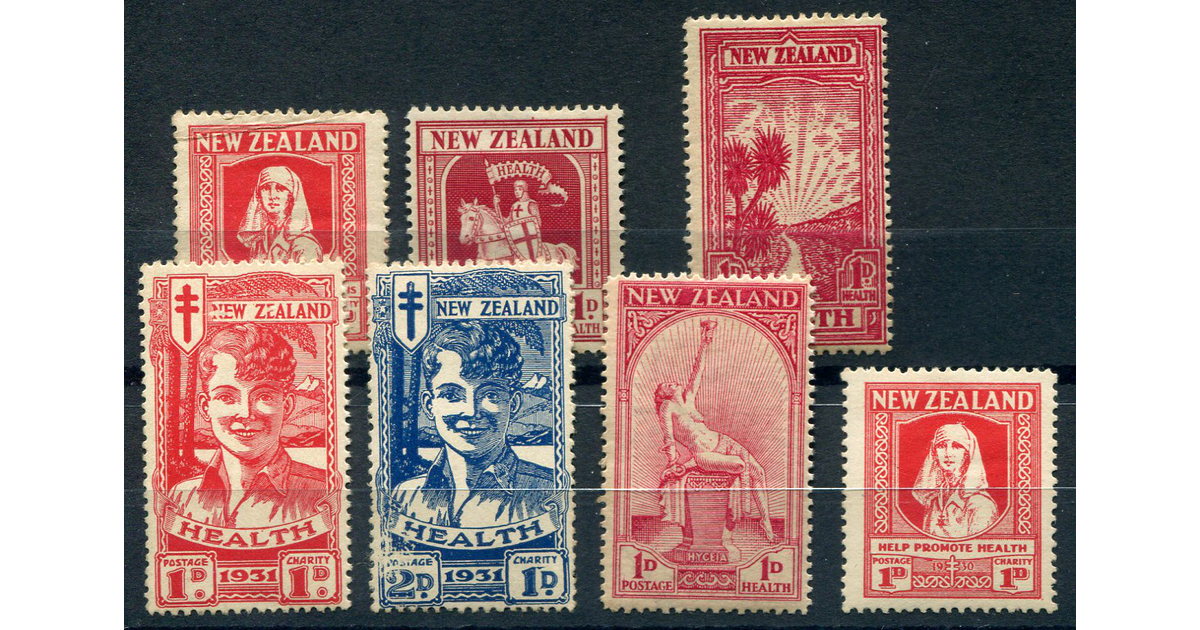 At Auction / 1929 - 1942 Health Issues - Stamps | The Complete Stamp ...