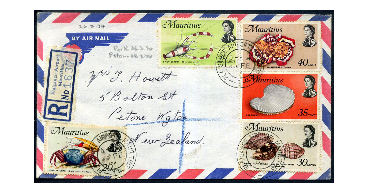 For Sale / Mauritius - Covers | The Complete Stamp Company